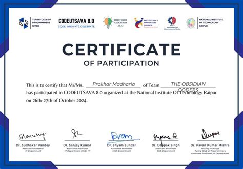 Prakhar Madharia On Linkedin Hackathon Learning Gamedevelopment Codeutsav