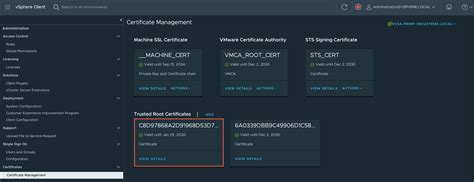 Quick Tip Certificate Is Not Trusted When Importing Signed Ovfova Into Vcenter Server