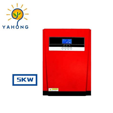 하이브리드 오프 그리드 태양광 인버터 5kw 220v 인버터 Mppt 컨트롤러 내장 전기 장비 및 소모품