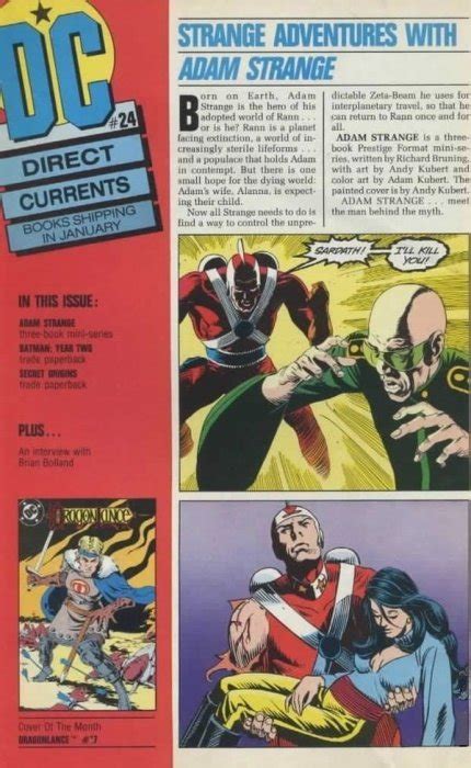 Direct Currents DC Comics Comic Book Value And Price Guide