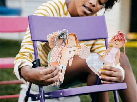 DIY Paper Dolls How To Make Paper Dolls Quick Methods