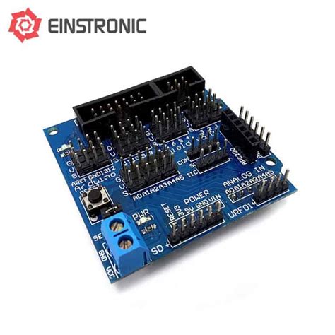 Sensor Shield V For Arduino Uno Einstronic Enterprise