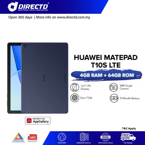 Huawei Matepad T S GB RAM ROM Shopee Malaysia
