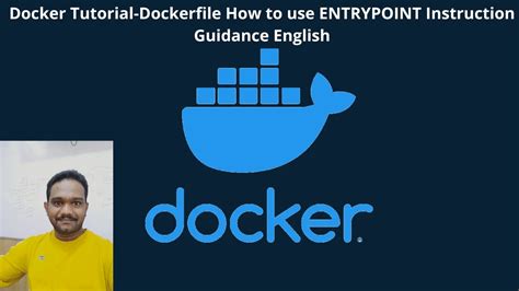 Docker Tutorial Dockerfile How To Use Entrypoint Instruction Guidance English Youtube