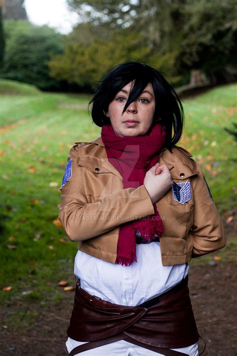 Mikasa Ackerman Cosplay By Faderukia On Deviantart