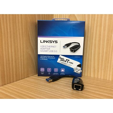 Jual Linksys Usb3gig Usb 30 Lan Adapterusb Lan Card Rj45 Ethernet