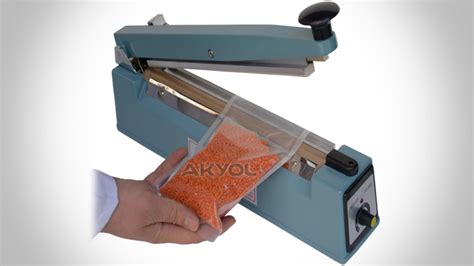 PFS 200CY - 20 CM Yan Kesmeli Poşet Yapıştırma