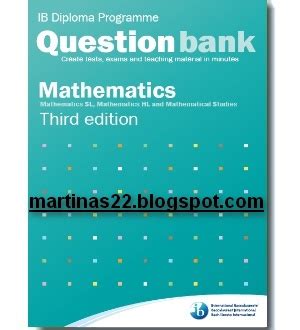 PORTABLE Ib Math Sl Question Bank