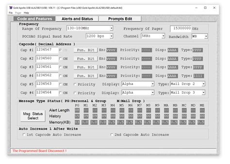 Apollo Programming Software WaveWare Technologies Inc