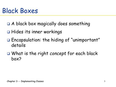 PPT Chapter 3 Implementing Classes PowerPoint Presentation Free