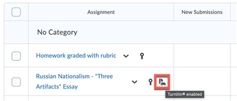 Enabling Turnitin On An Assignment Brightspace Vanderbilt University