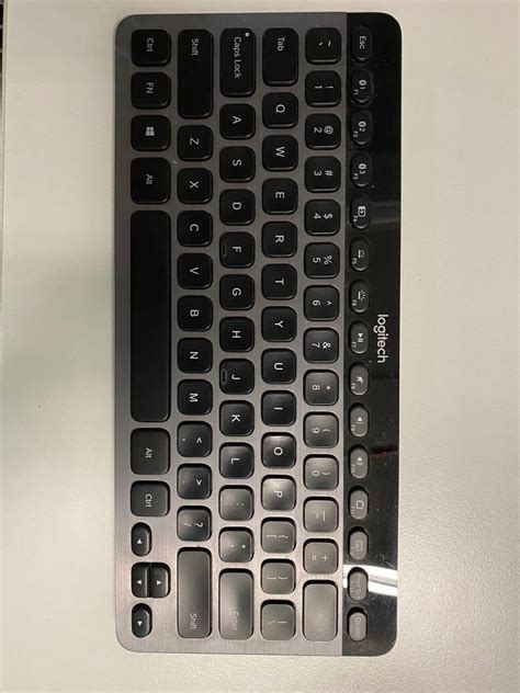 Logitech K Bluetooth Illuminated Wireless Keyboard Easy Seitfh Electronics Computer Parts