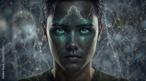 Oxidizing Danger Symbol Portrait Photography Ai Art Chemical Hazard