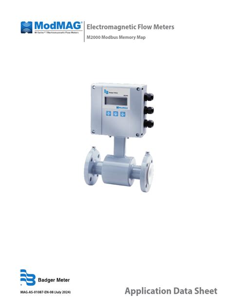 Mag As 01087 En M2000 Modbus Memory Map Pdf Bit Read Only Memory