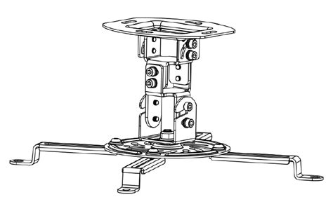 Kogan Universal Ceiling Projector Mount Kapropd23la Manuals And Support