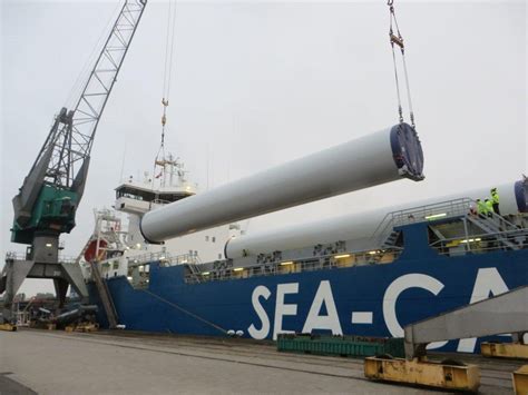Wind Turbine Cargo Rotterdam Rhb Stevedoring And Warehousing