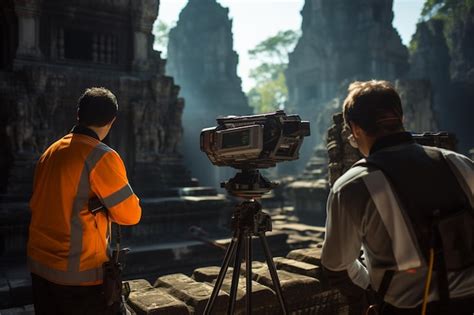 Premium Photo Technicians Conducting 3d Laser Scans To Document 00649 00