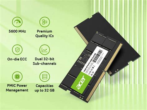 Jual Acer Ddr5 4800 Mhz Cl40 Sd200 Laptop Memory Sodimm 16 Gb Di Seller Jc Com Jc Com Kota