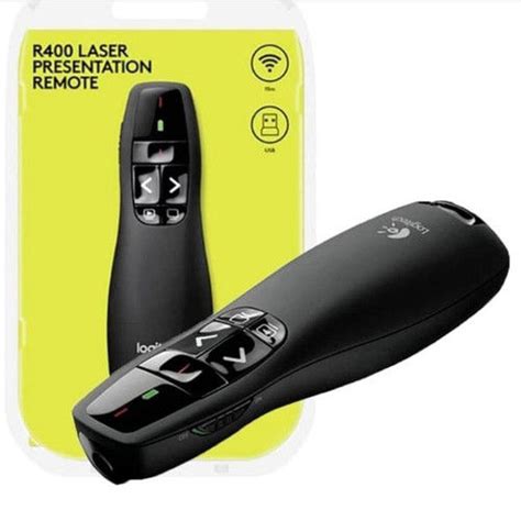 Pointer Logitech R400 Presenter Logitech Laser Ori Lazada Indonesia