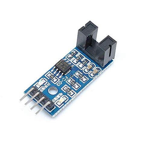 Daoki 5pcs Speed Measuring Sensor Lm393 Speed Measuring Module Tacho Sensor Slot