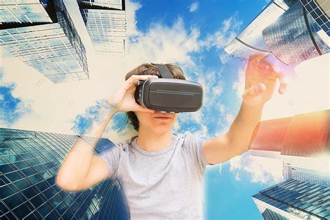 Vr 가상 부동산 안경을 착용하고 만지는 십대 Vr 안경을 착용하는 십대 사진 배경 및 무료 다운로드를위한 그림 Pngtree