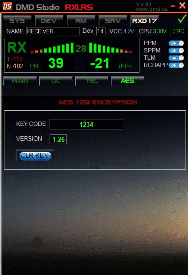 aes128 encryption extended long range system