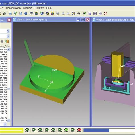 PDF CONFIGURING A VIRTUAL DESKTOP 5 AXIS MACHINE TOOL FOR MACHINE