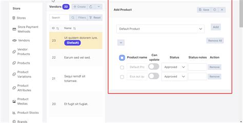 Vendors Vaah Docs