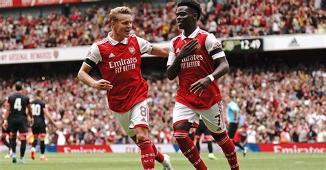 Arsenal Pair In Top Ten Premier League Players Of The 202223 Season So Far