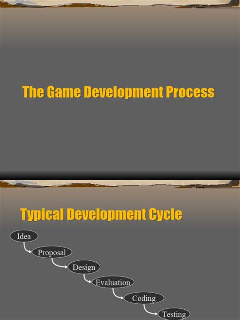 the game development process download free pdf software development