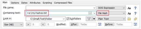 how do i search for files based on a list of hash values mythicsoft qanda