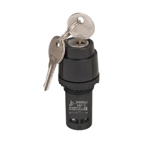 Sb7 Cg25 On Off Lock Selector Pushbutton With Key Elevator Key Switch Push Button Switch And