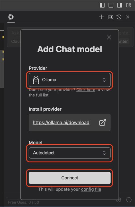 Mac Vs Codecontinue Ollama Qwen Coder Ai