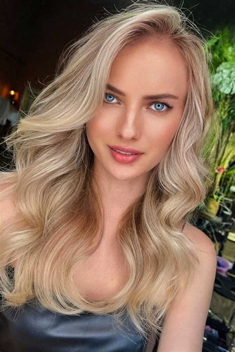 Blonde Hair Brown Eyes