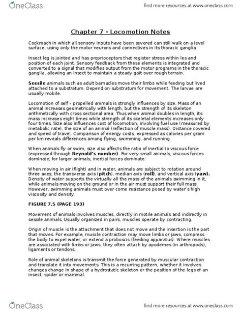 BIO H Midterm BIO All Textbook Notes OneClass