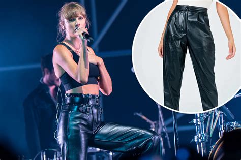 Pantalon En Cuir Taylor Swift Taylor Swifts Baggy Jeans Outfit Is So