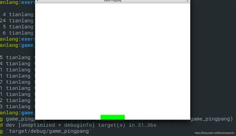 零基础学编程rust 实战篇 编写乒乓球小游戏2 rust piston csdn博客