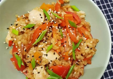 Вок с рисом и курицей рецепты