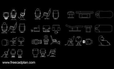 Beauty Salon Floor Plan Cad