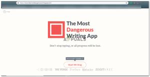 What Is The Most Dangerous Writing App And How To Use It