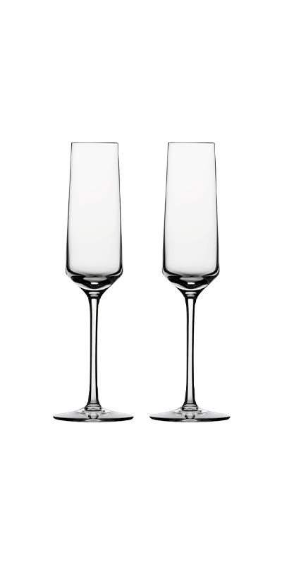 Pure Sparkling Wine Glass Set Of 2 Wine Story
