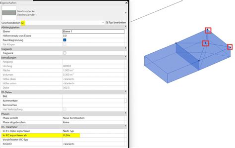 revit slab to ifcsite does not work with modified points · issue 505 · autodesk revit ifc · github