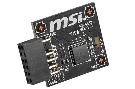 Tpm 2 0 Security Module Safety Block For Asus Spi 14 Pin Motherboard