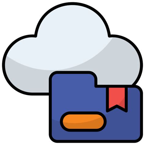 Cloud Data Generic Outline Color Icon