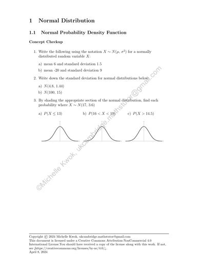 A Level Normal Distribution Questions Teaching Resources