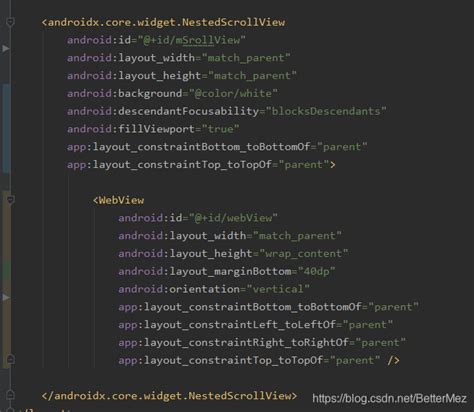 Nestedscrollview嵌套webview导致下面白屏，可以无限滚动的解决办法android中nestscrollview 嵌套腾讯