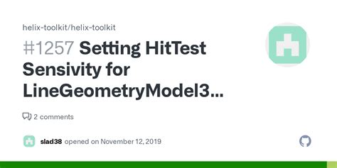 Setting Hittest Sensivity For Linegeometrymodel3d And