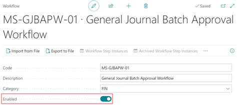 Setting Up Batch Approval Workflows Payment Hub For Business Central