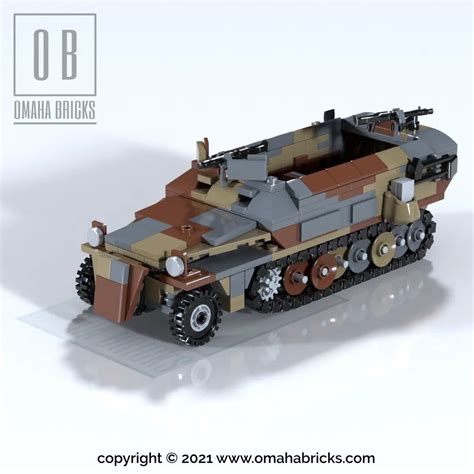 Sd Kfz 251 Instructions Omahabricks Camo Autumn Instruction