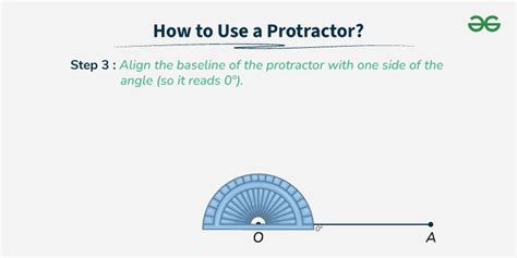 How To Use A Protractor Geeksforgeeks